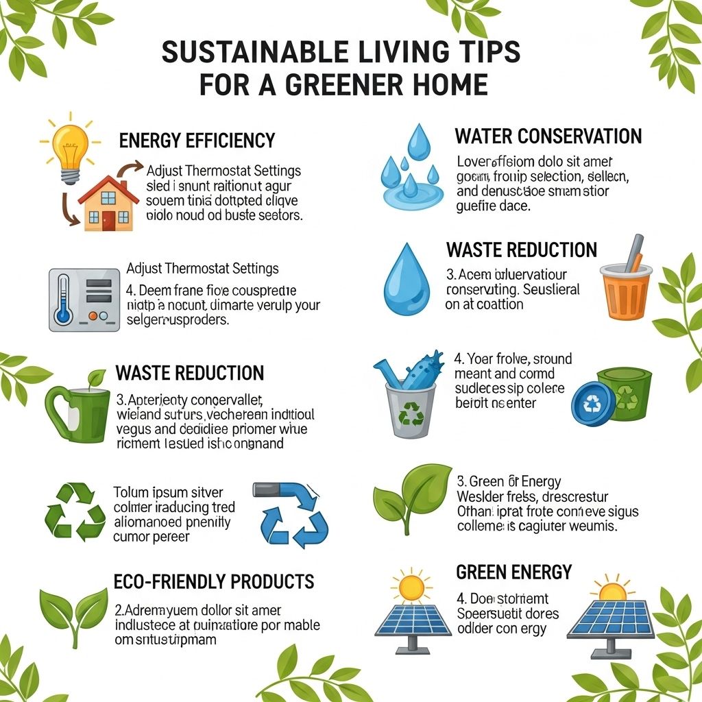 10 Sustainable Living Tips for a Greener Home - Graphic Eagle