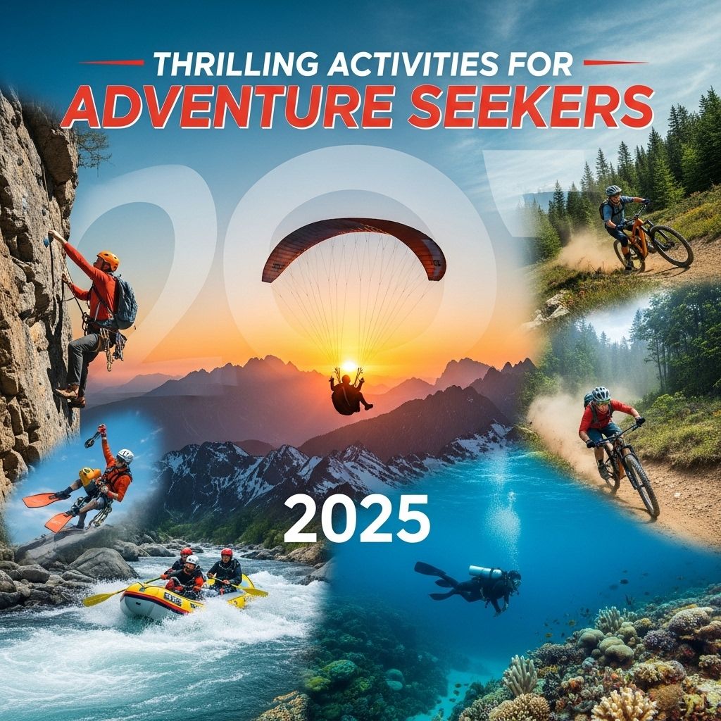 Top Thrilling Activities for Adventure Seekers in 2025 - Graphic Eagle