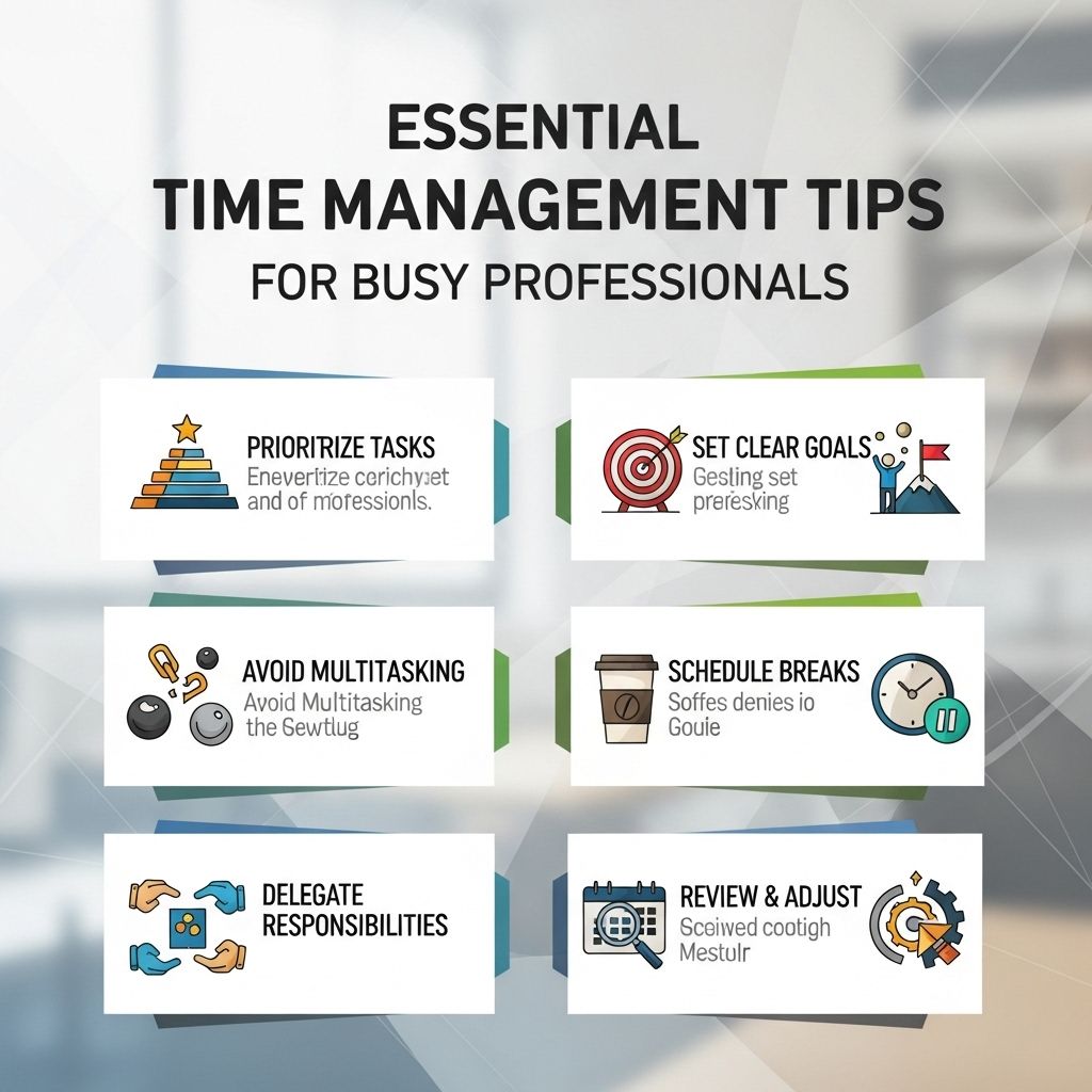 Essential Time Management Tips for Busy Professionals - Graphic Eagle