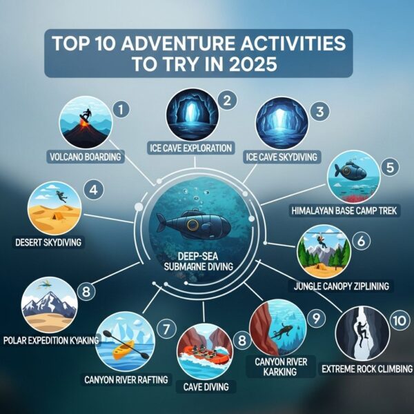 Top 10 Adventure Activities to Try in 2025 - Graphic Eagle