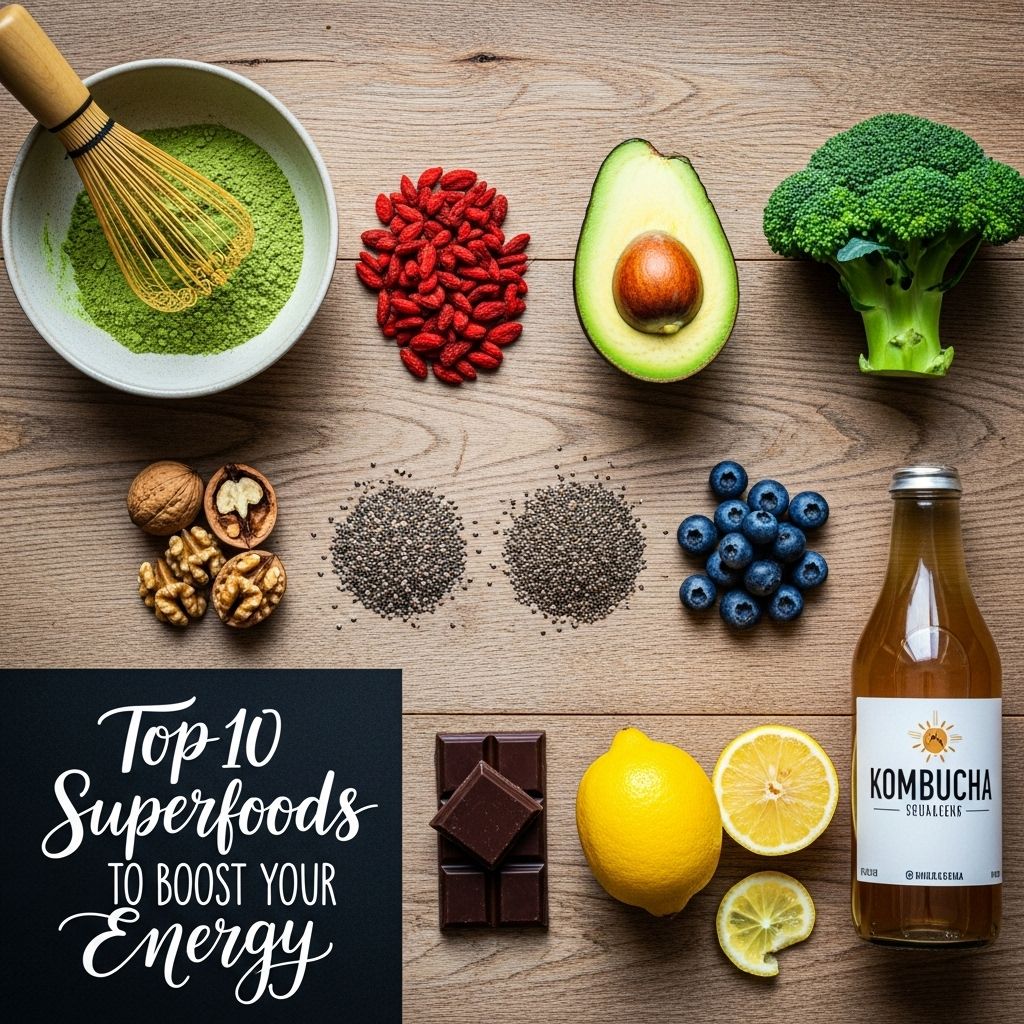 Top 10 Superfoods to Boost Your Energy Levels - Graphic Eagle