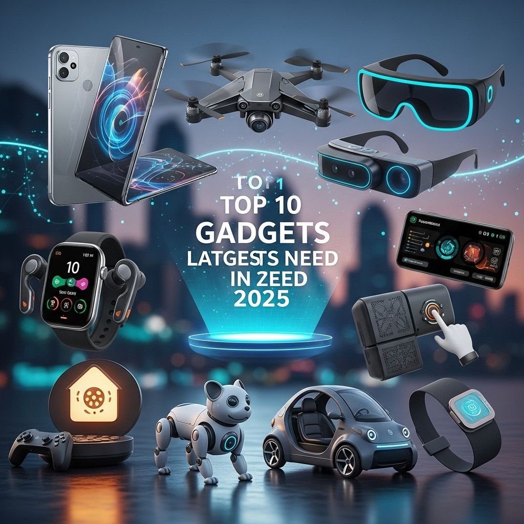Top 10 Must-Have Gadgets for 2025 - Graphic Eagle