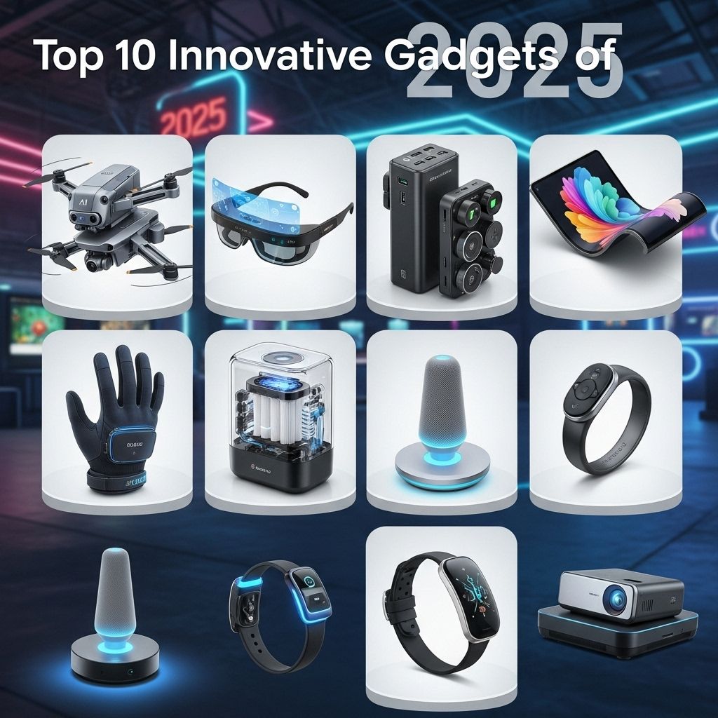 Discover the Top 10 Innovative Gadgets of 2025 - Graphic Eagle