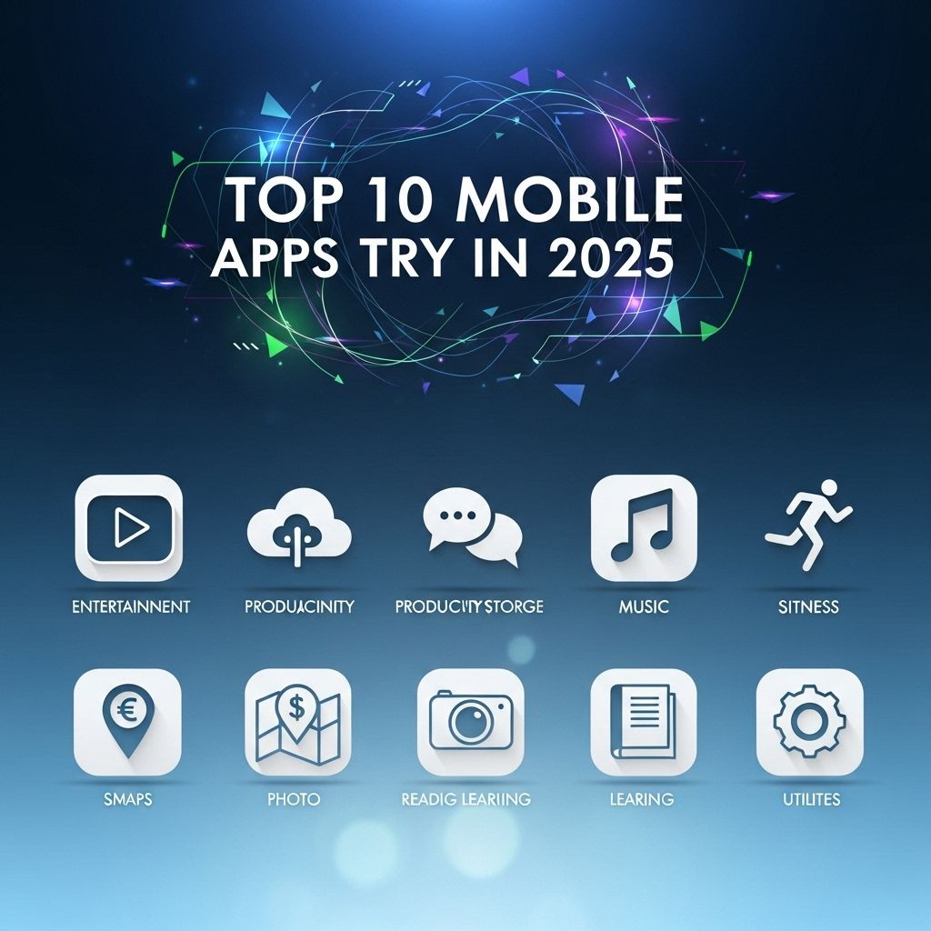 Top 10 Must-Try Mobile Apps for 2025 - Graphic Eagle