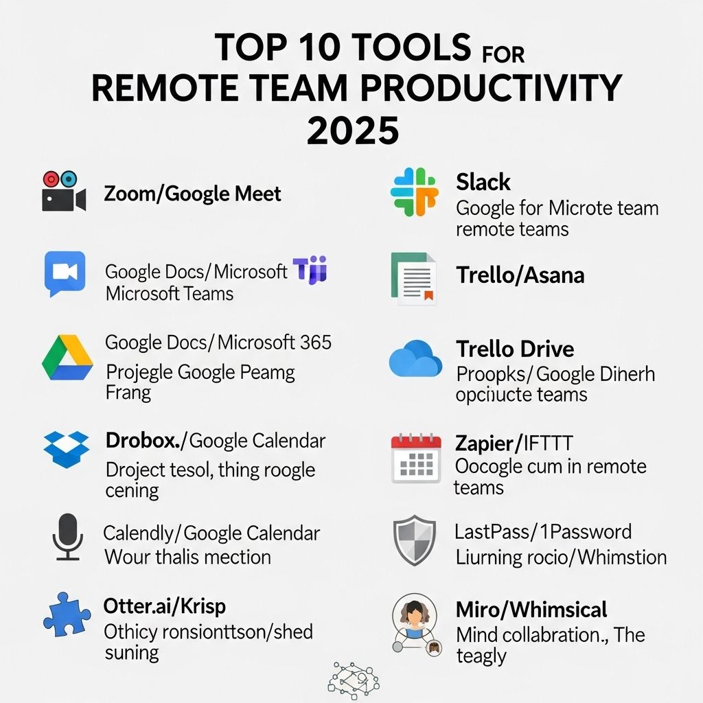 Top 10 Tools to Boost Remote Team Productivity in 2025 - Graphic Eagle