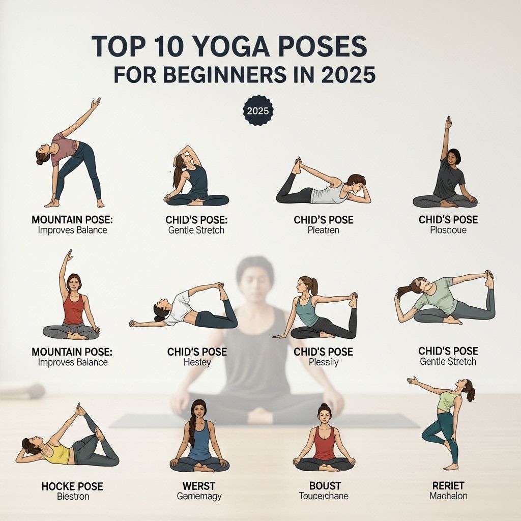 Top 10 Yoga Poses for Beginners in 2025 - Graphic Eagle