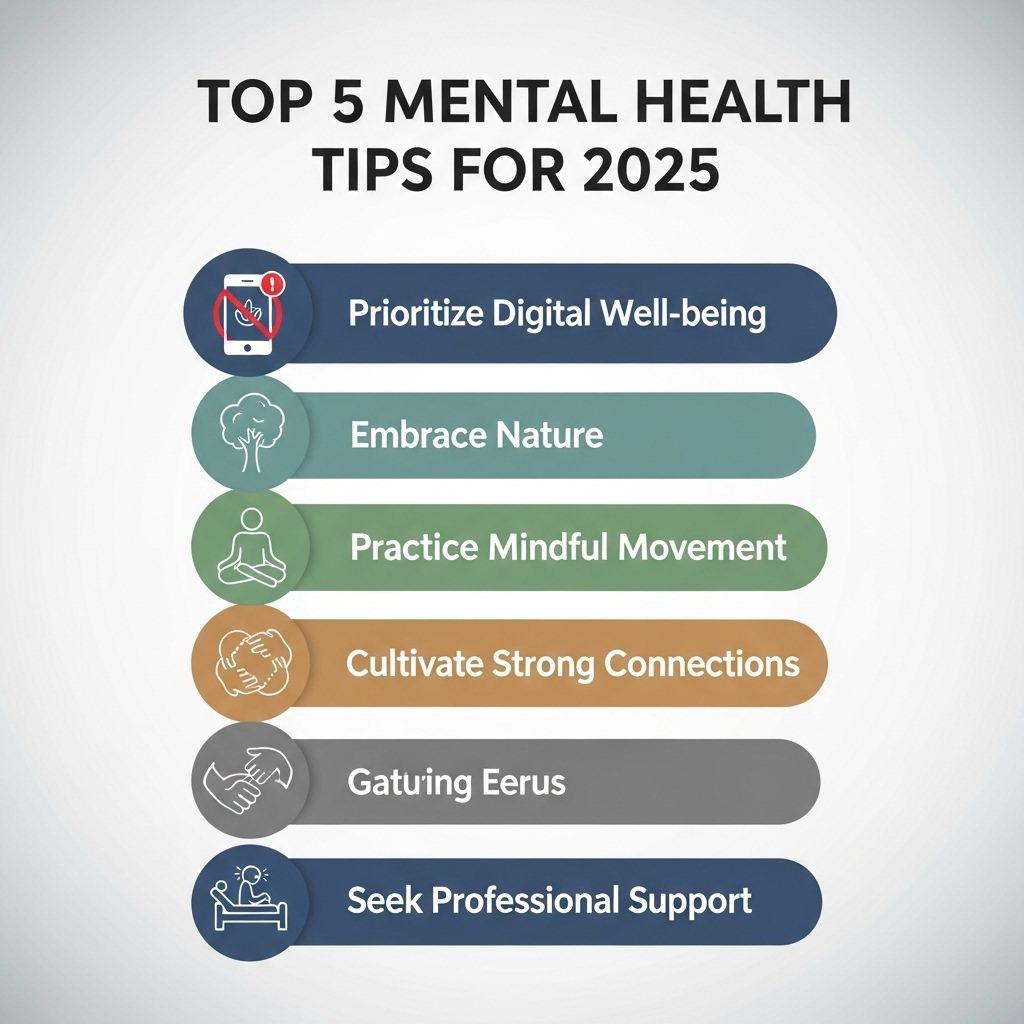 Top 5 Mental Health Tips for 2025 - Graphic Eagle