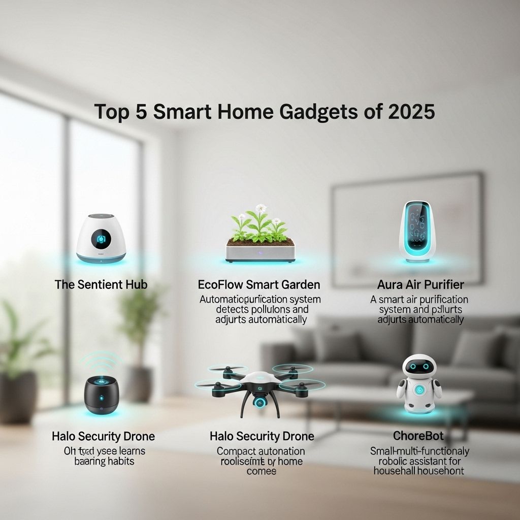 Top 5 Smart Home Gadgets You Need in 2025 - Graphic Eagle