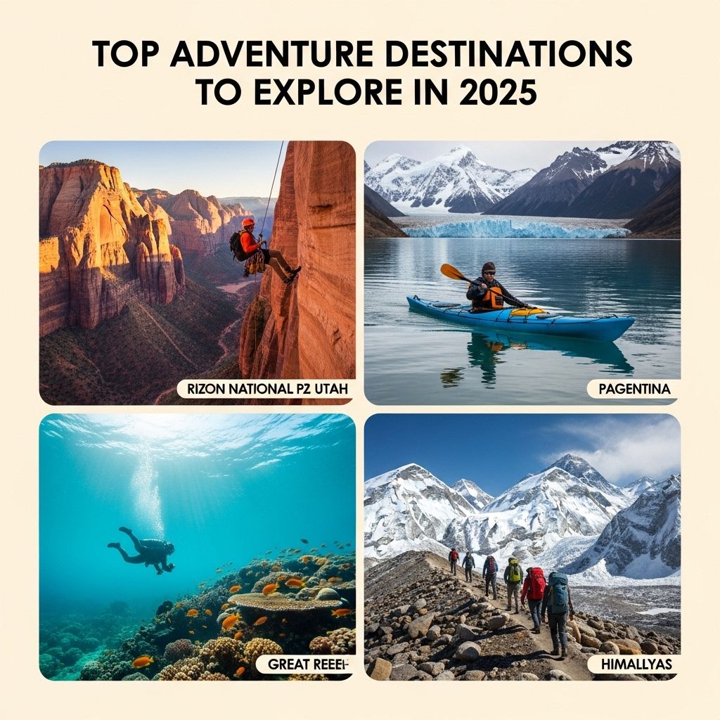 Top Adventure Destinations to Explore in 2025 - Graphic Eagle