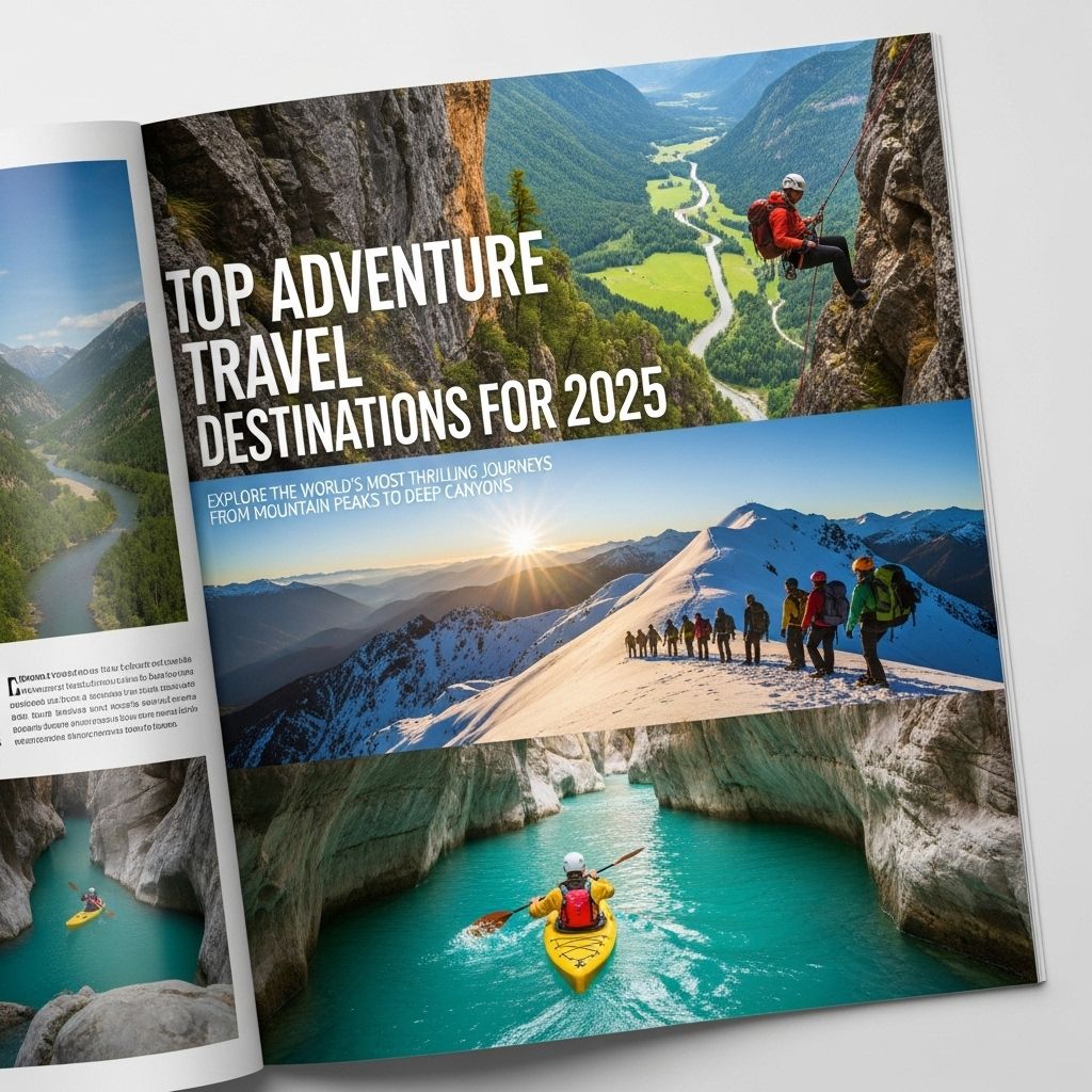 Top Adventure Travel Destinations for 2025 - Graphic Eagle