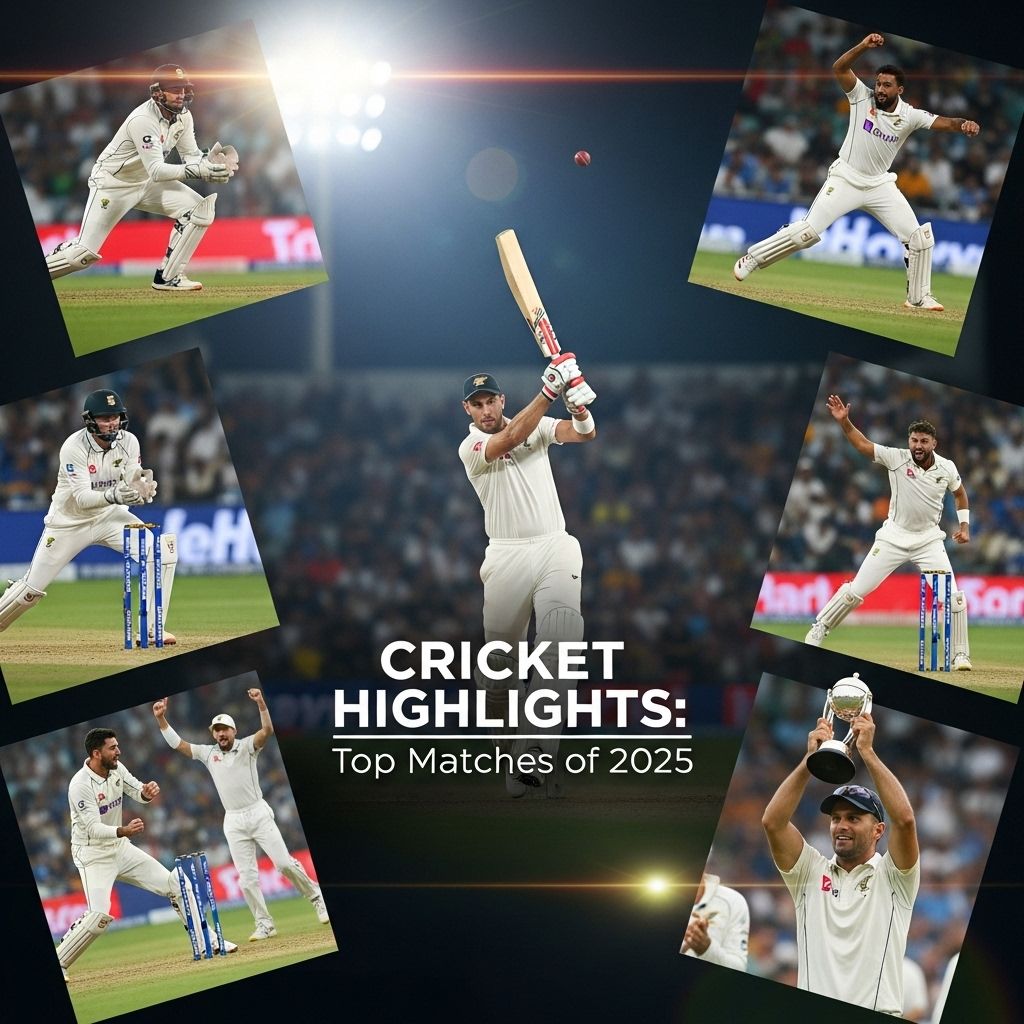 Exciting Cricket Highlights: Top Matches of 2025 - Graphic Eagle