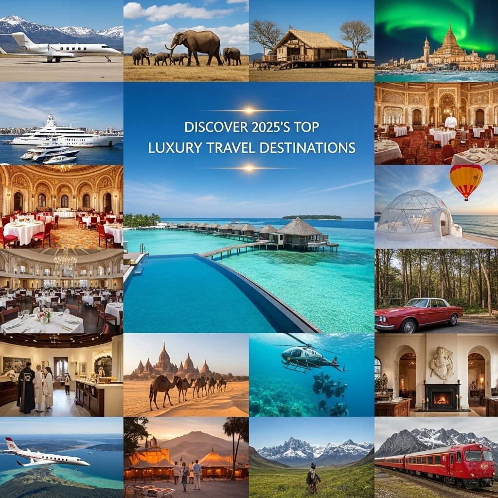 Discover 2025's Top Luxury Travel Destinations - Graphic Eagle