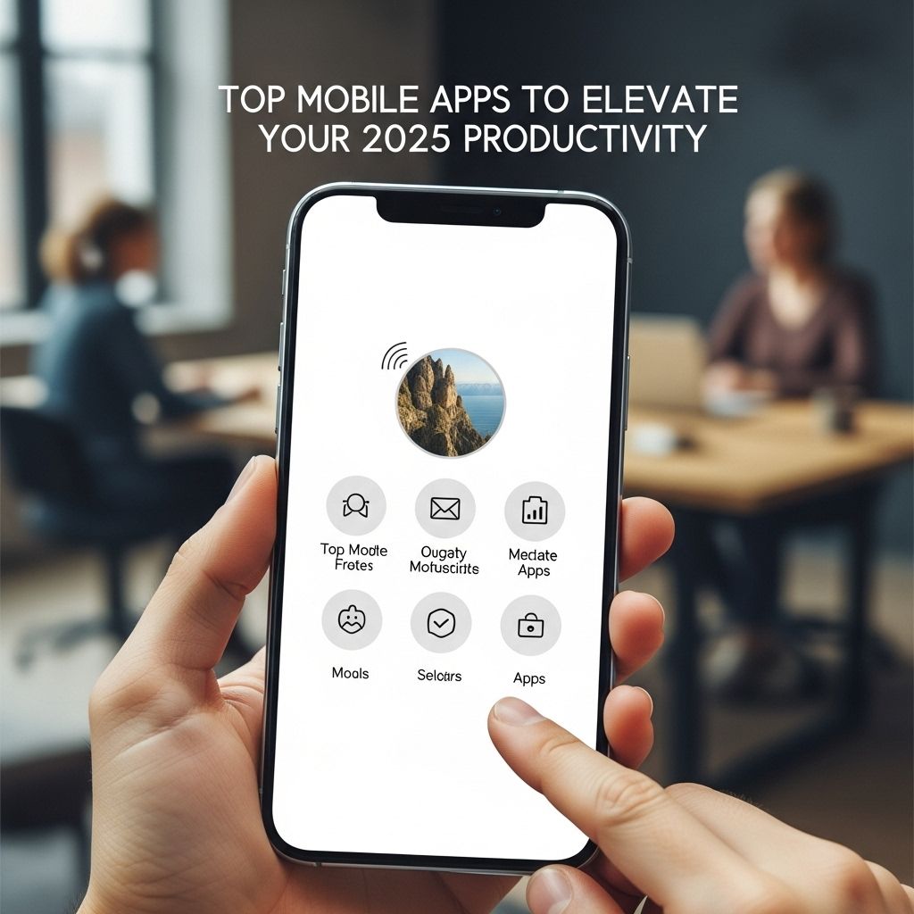 Top Mobile Apps to Boost Your Productivity in 2025 - Graphic Eagle