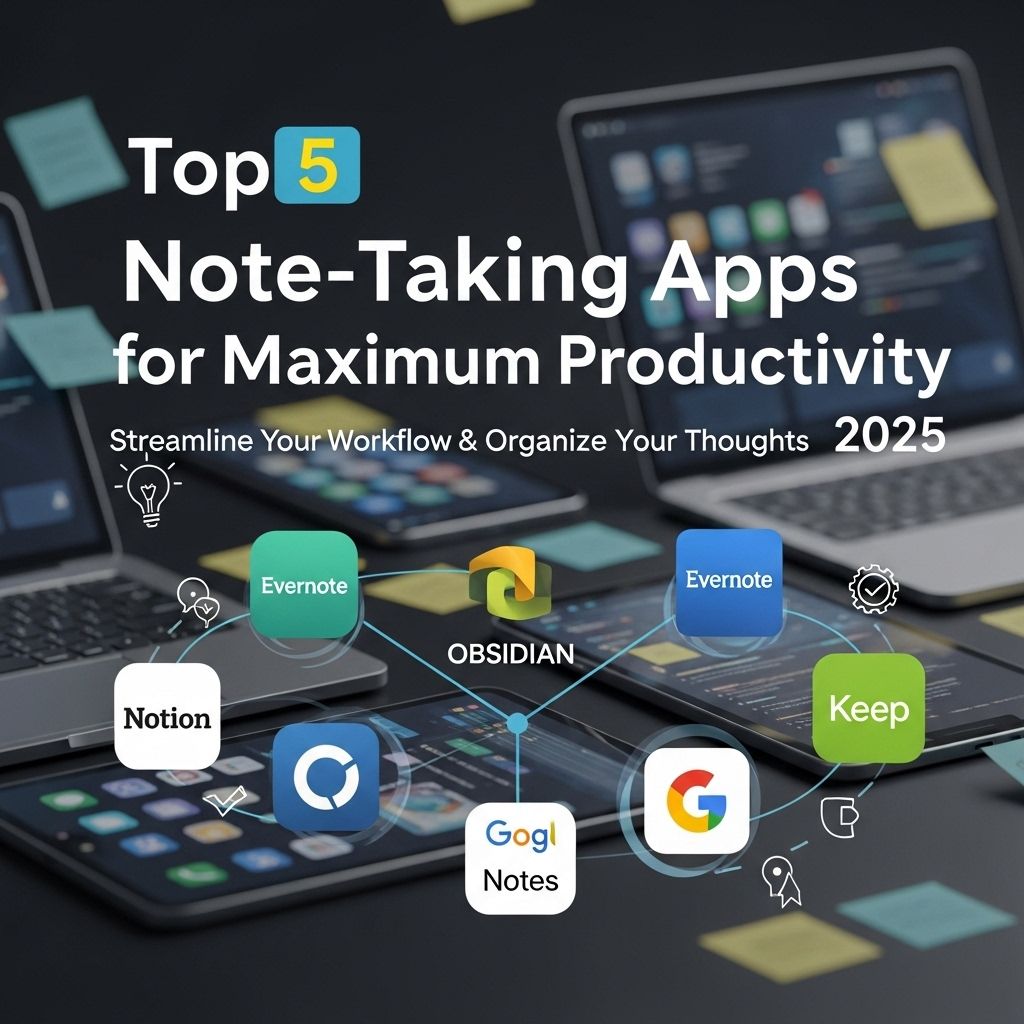 Top 5 Note Taking Apps For Maximum Productivity In 2025 Graphic Eagle