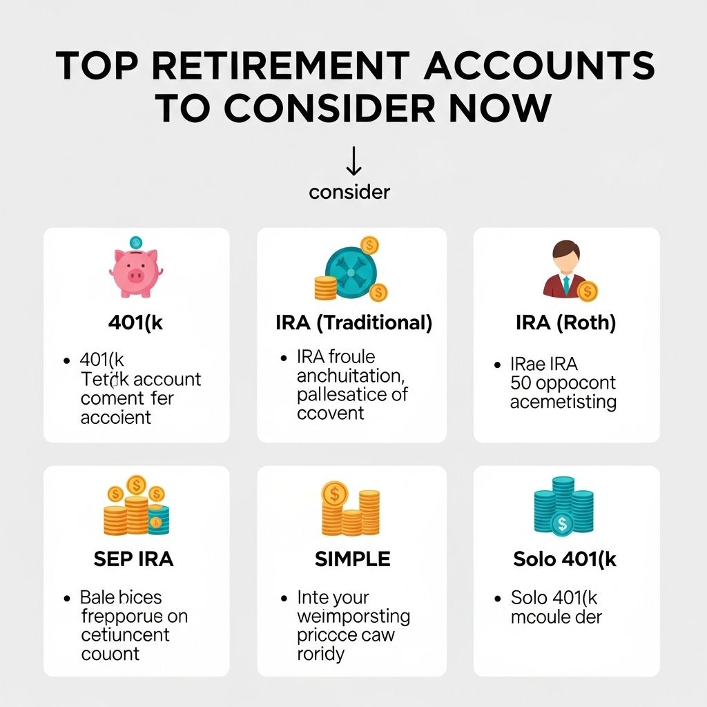 Top Retirement Accounts to Consider Now - Graphic Eagle