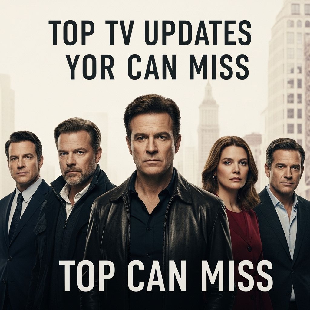Must-See Updates on Top TV Series - Graphic Eagle