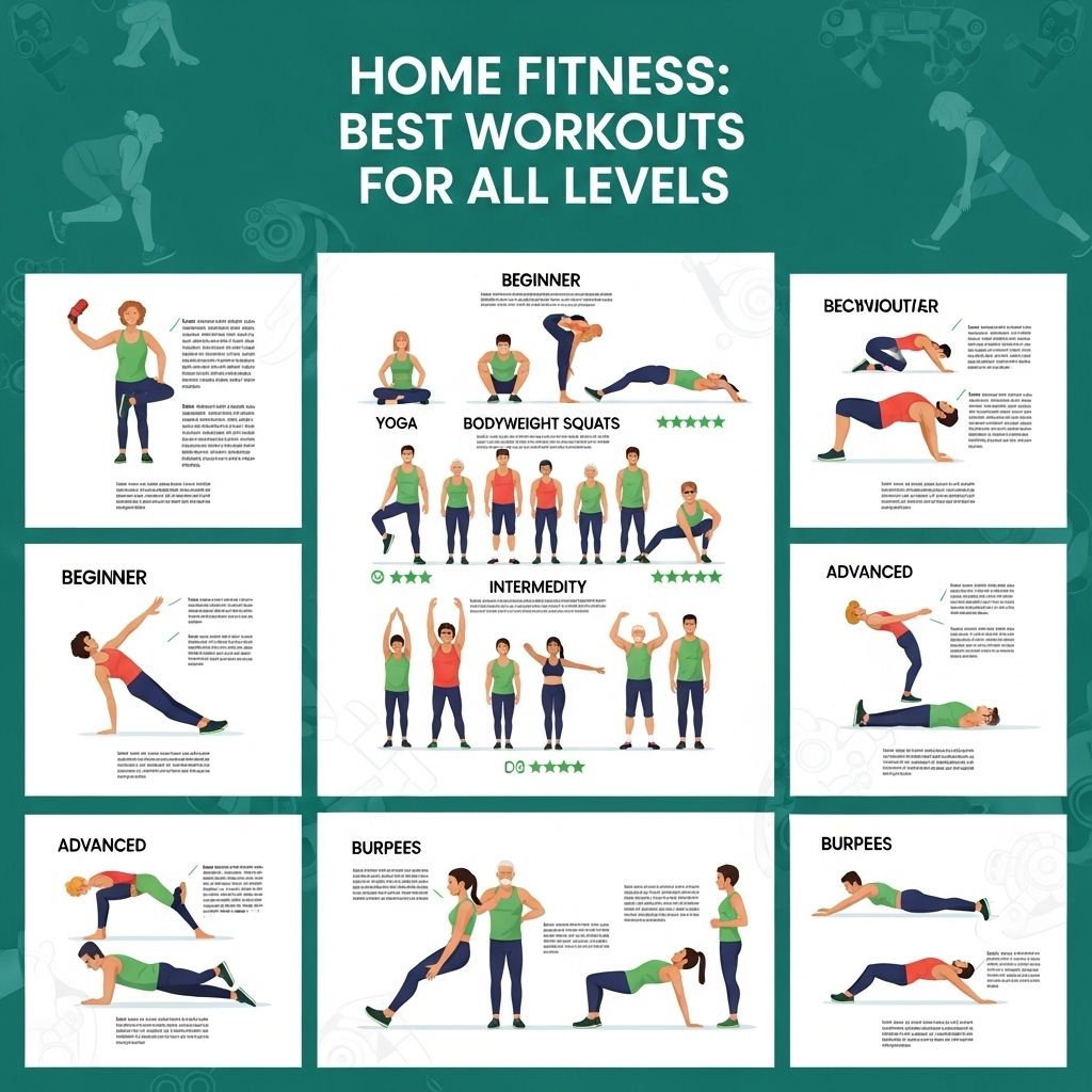 Ultimate Home Fitness: Top Workouts for Every Level - Graphic Eagle
