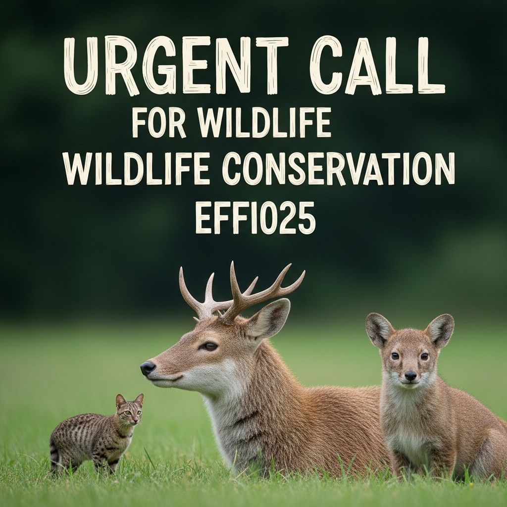 Join the Urgent Call for Wildlife Conservation in 2025 - Graphic Eagle