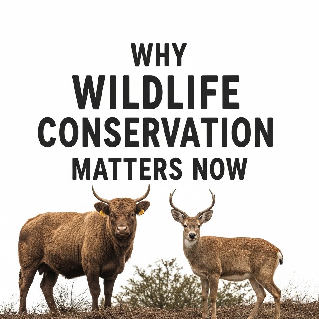 The Urgent Need for Wildlife Conservation Today - Graphic Eagle