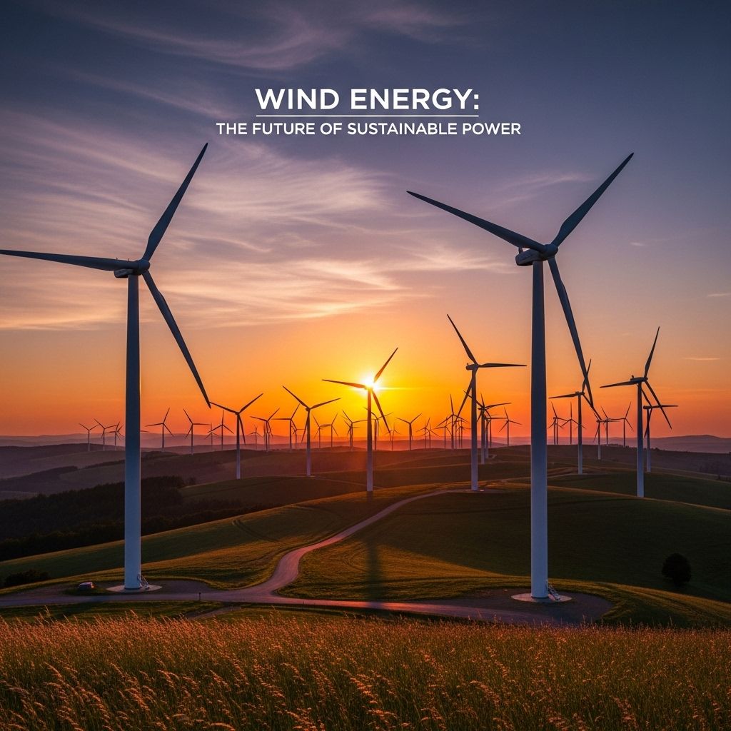 Harnessing Wind Energy for a Sustainable Future - Graphic Eagle
