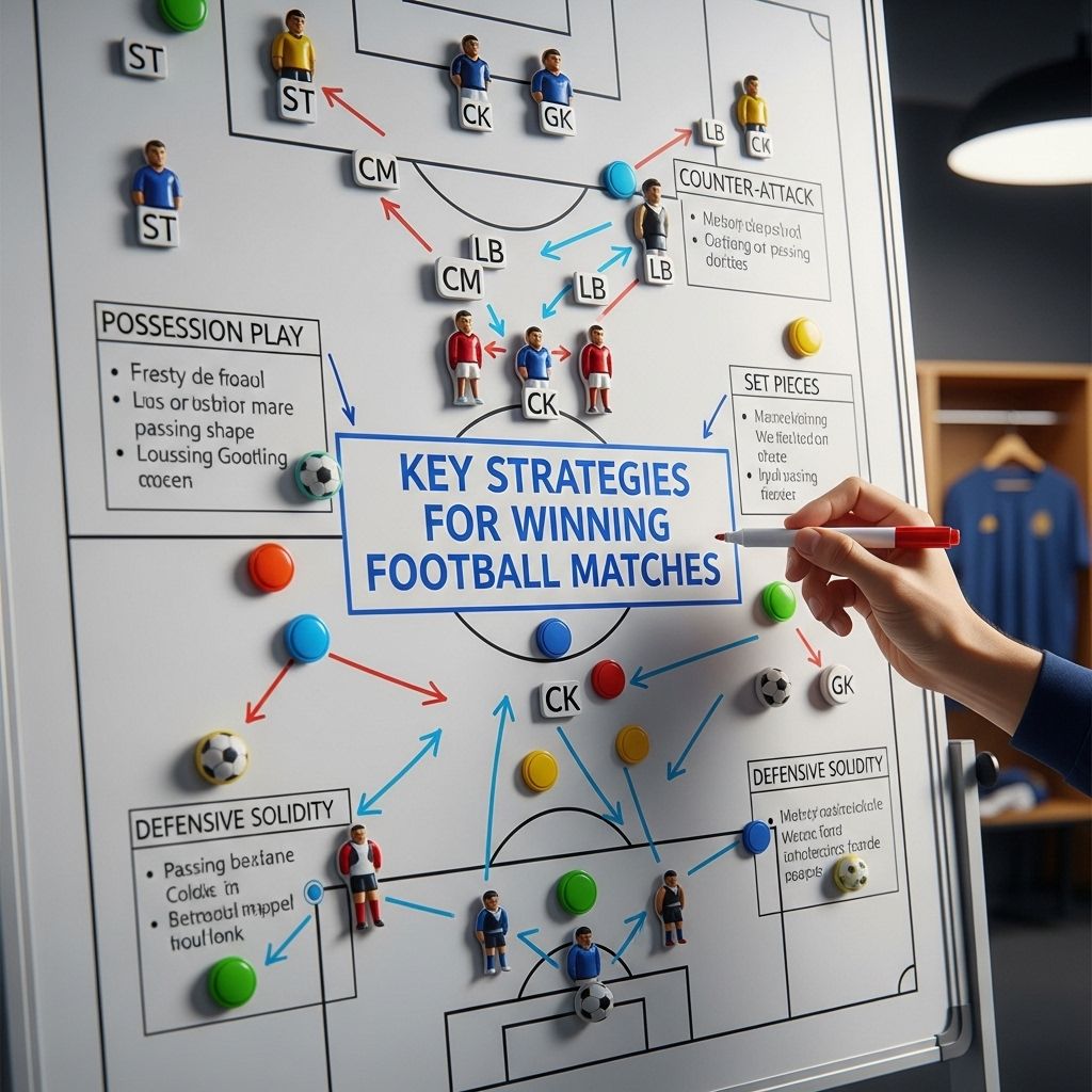 Key Strategies for Winning Football Matches - Graphic Eagle