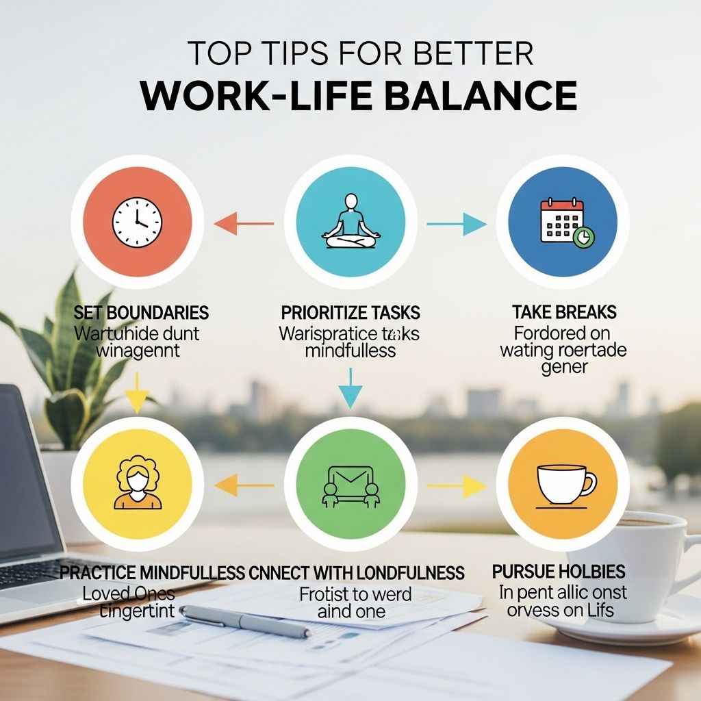 Top Tips For Achieving Work Life Balance Graphic Eagle