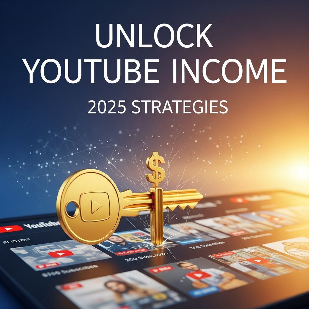 Unlock YouTube Income: 2025 Strategies for Success - Graphic Eagle