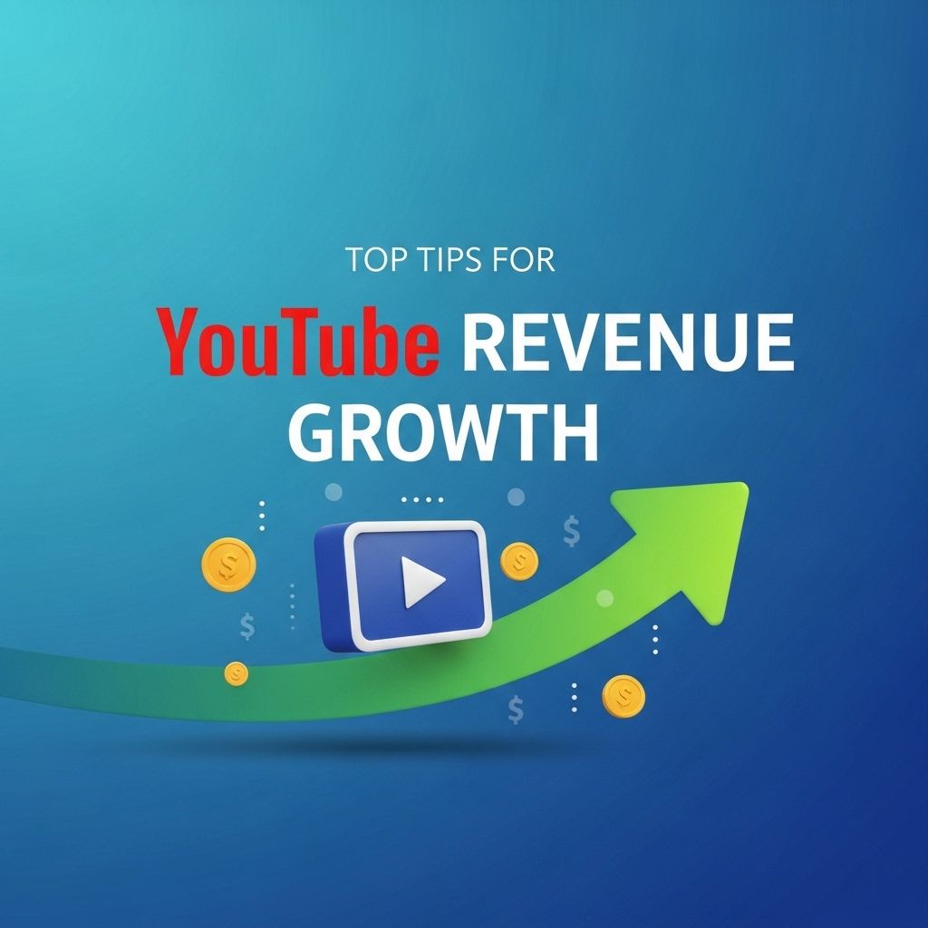 Top Tips for YouTube Revenue Growth - Graphic Eagle