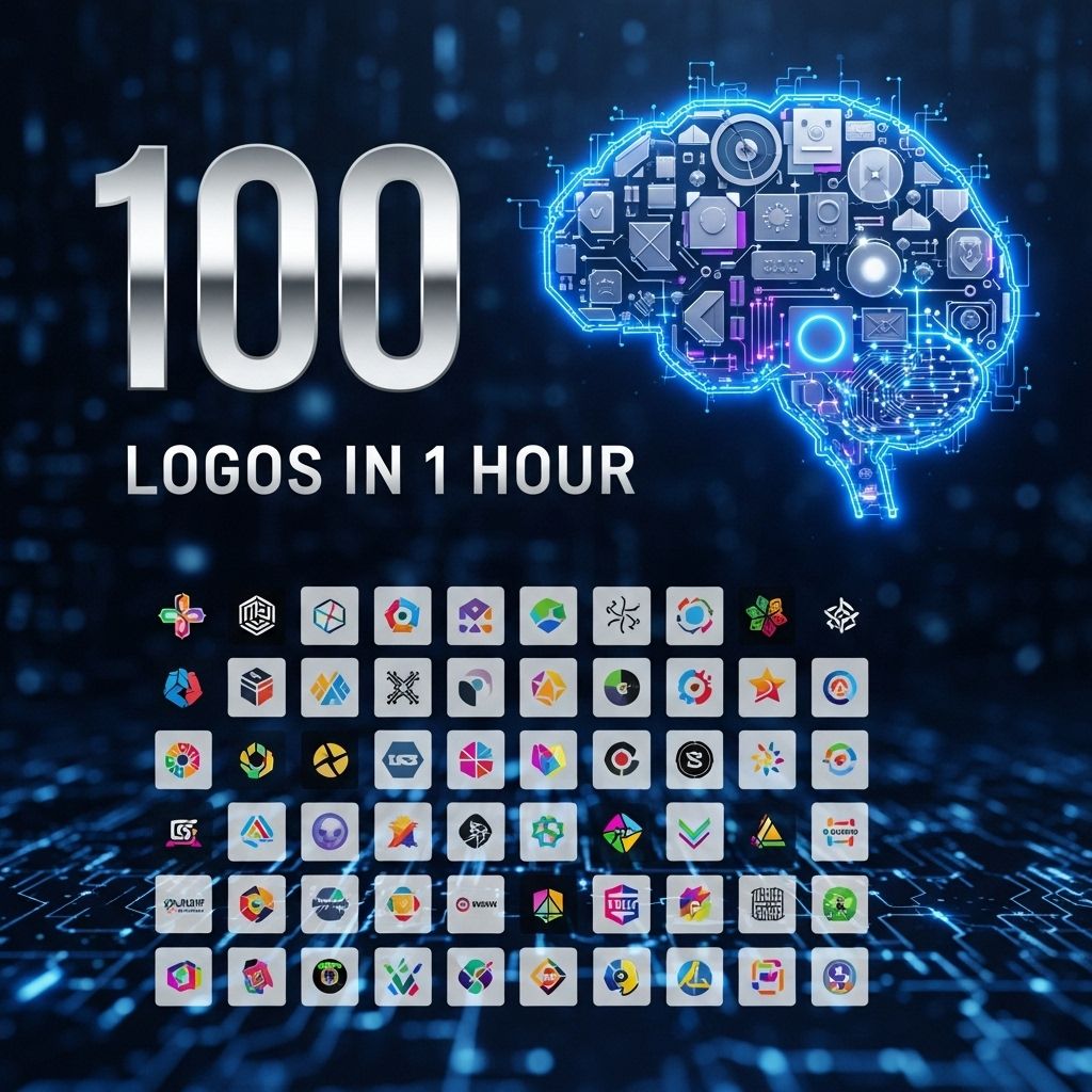 Create 100 Logos in Just 1 Hour with AI - Graphic Eagle