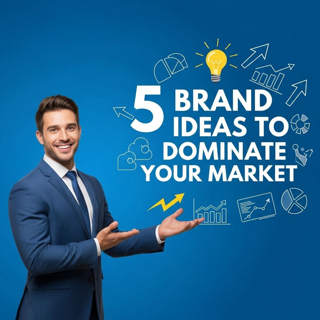 5 Brand Ideas to Dominate Your Market - Graphic Eagle