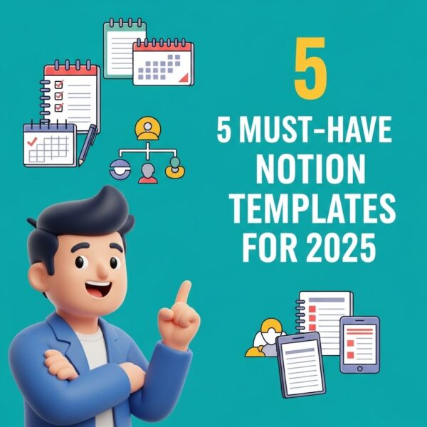 5 Essential Notion Templates for 2025 - Graphic Eagle