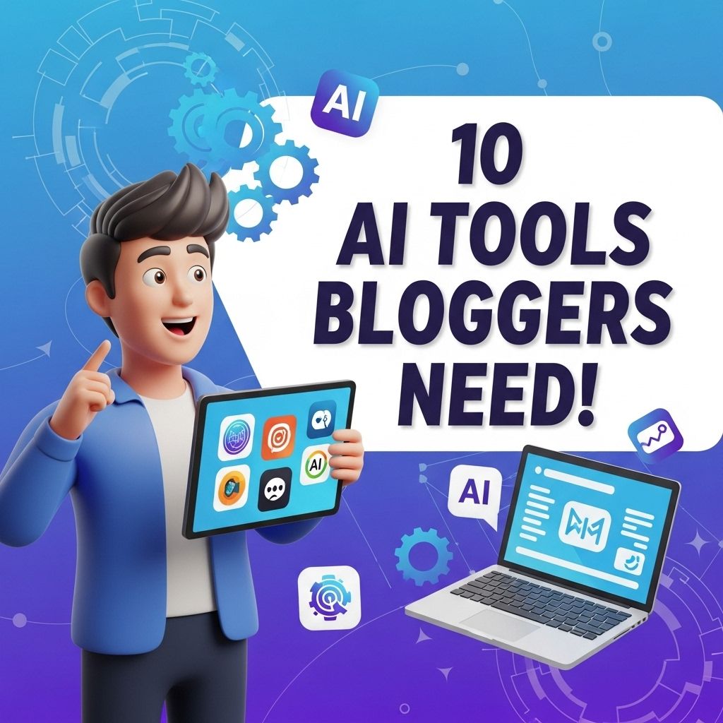 10 Essential AI Tools for Bloggers in 2025 - Graphic Eagle