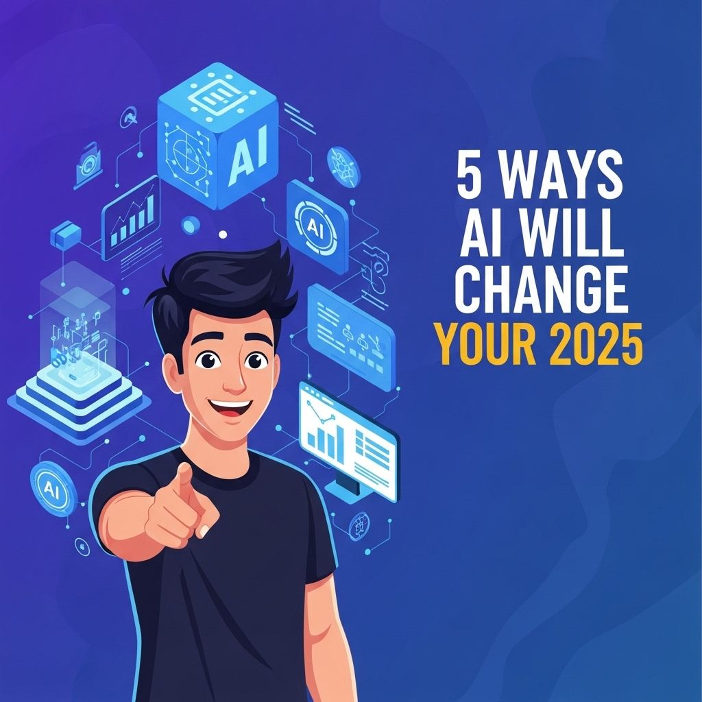 5 Ways AI Will Transform Your Life in 2025 - Graphic Eagle