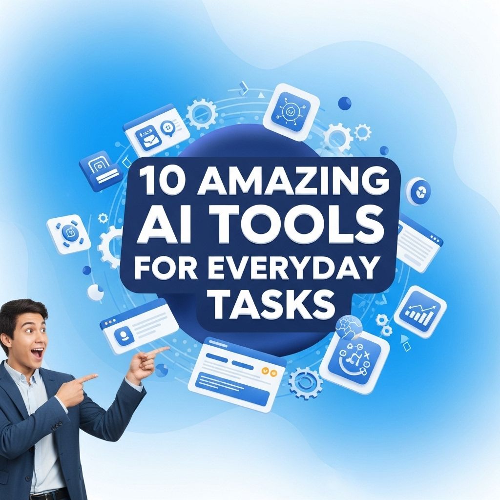 10 Amazing AI Tools for Everyday Tasks - Graphic Eagle