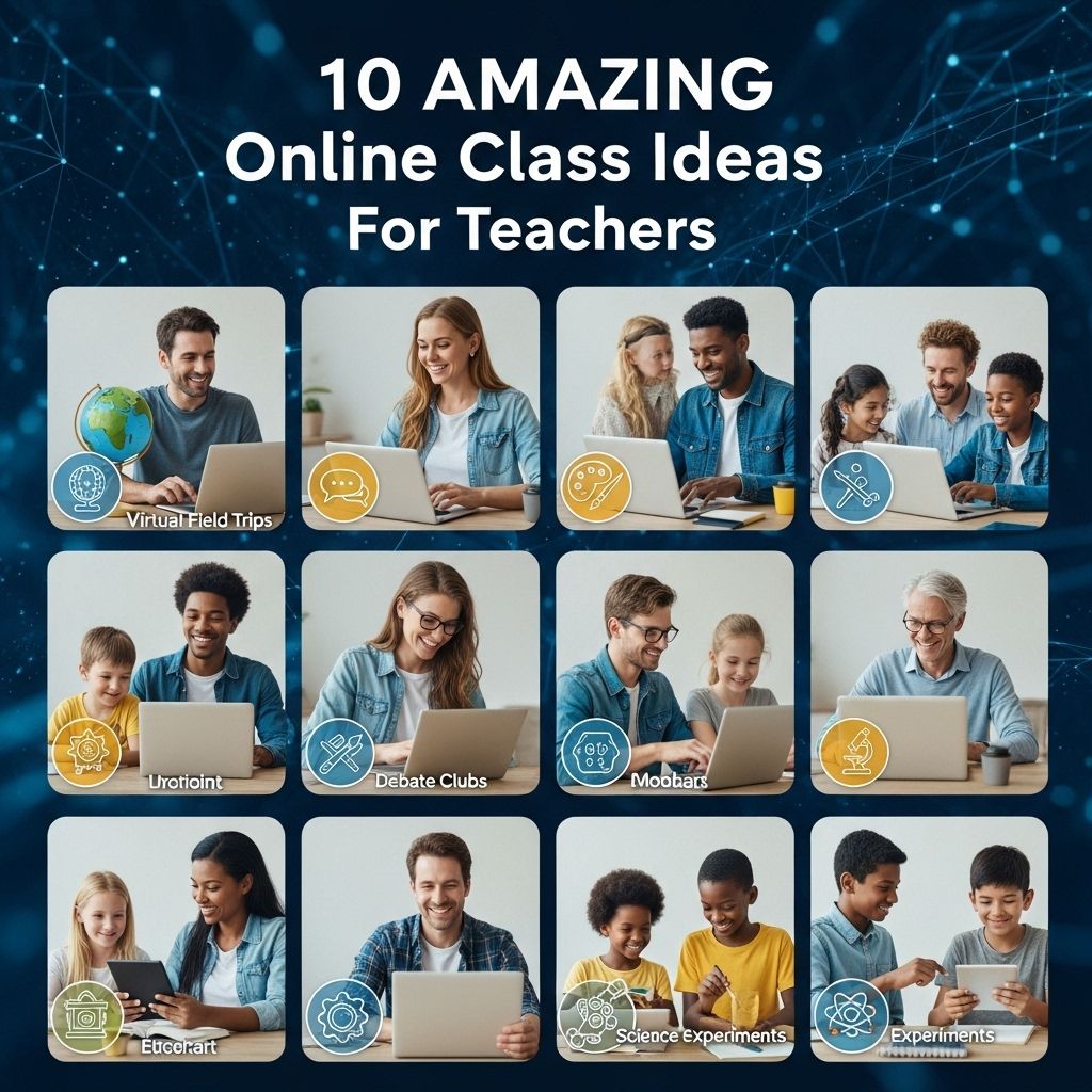 10 Amazing Online Class Ideas for Teachers - Graphic Eagle
