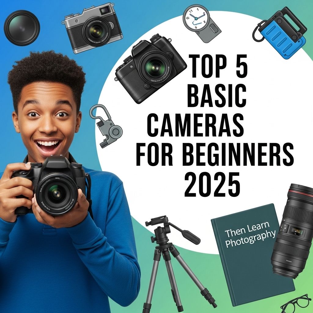 Top 5 Cameras for Beginner Photographers in 2025 - Graphic Eagle
