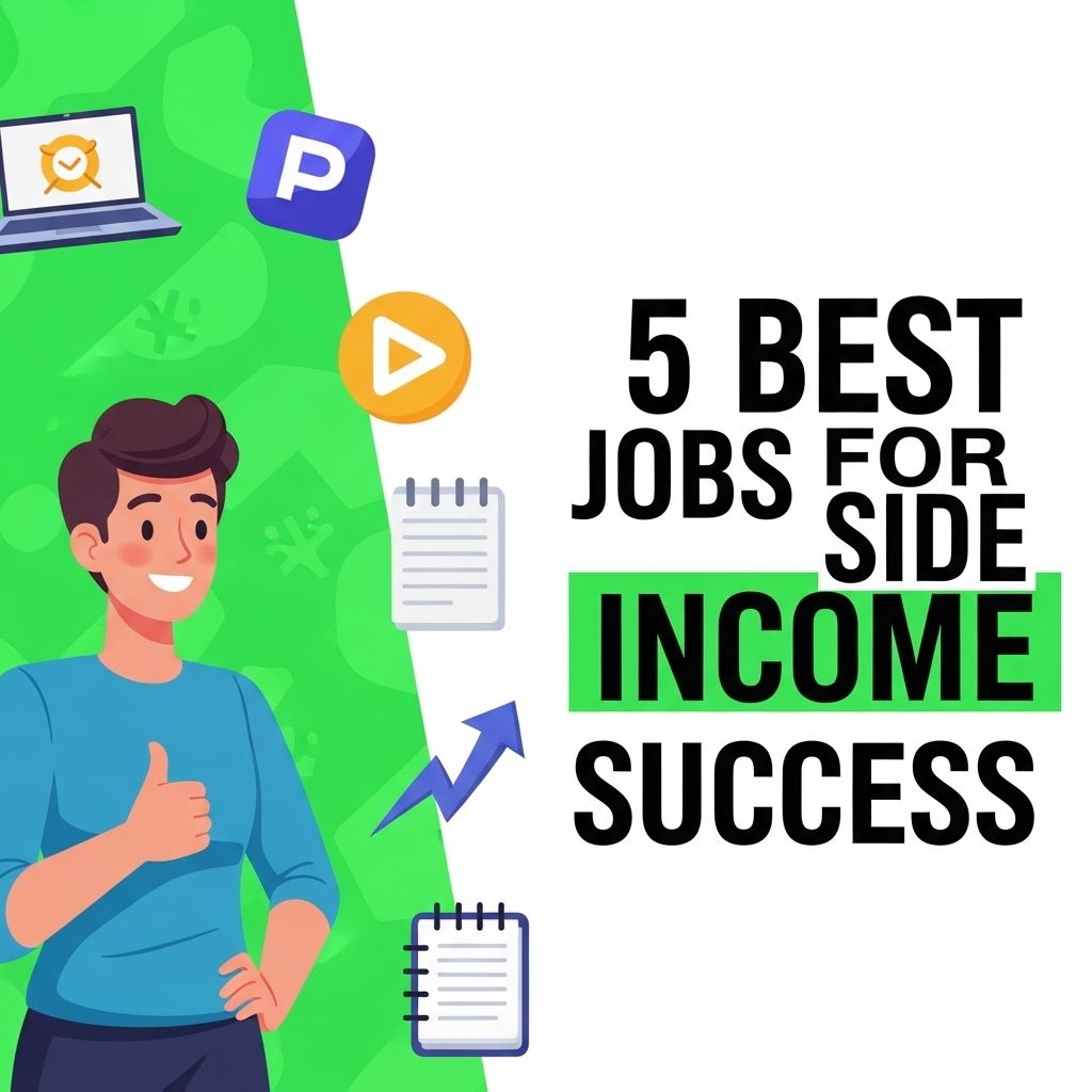 5 Best Jobs for Side Income Success - Graphic Eagle