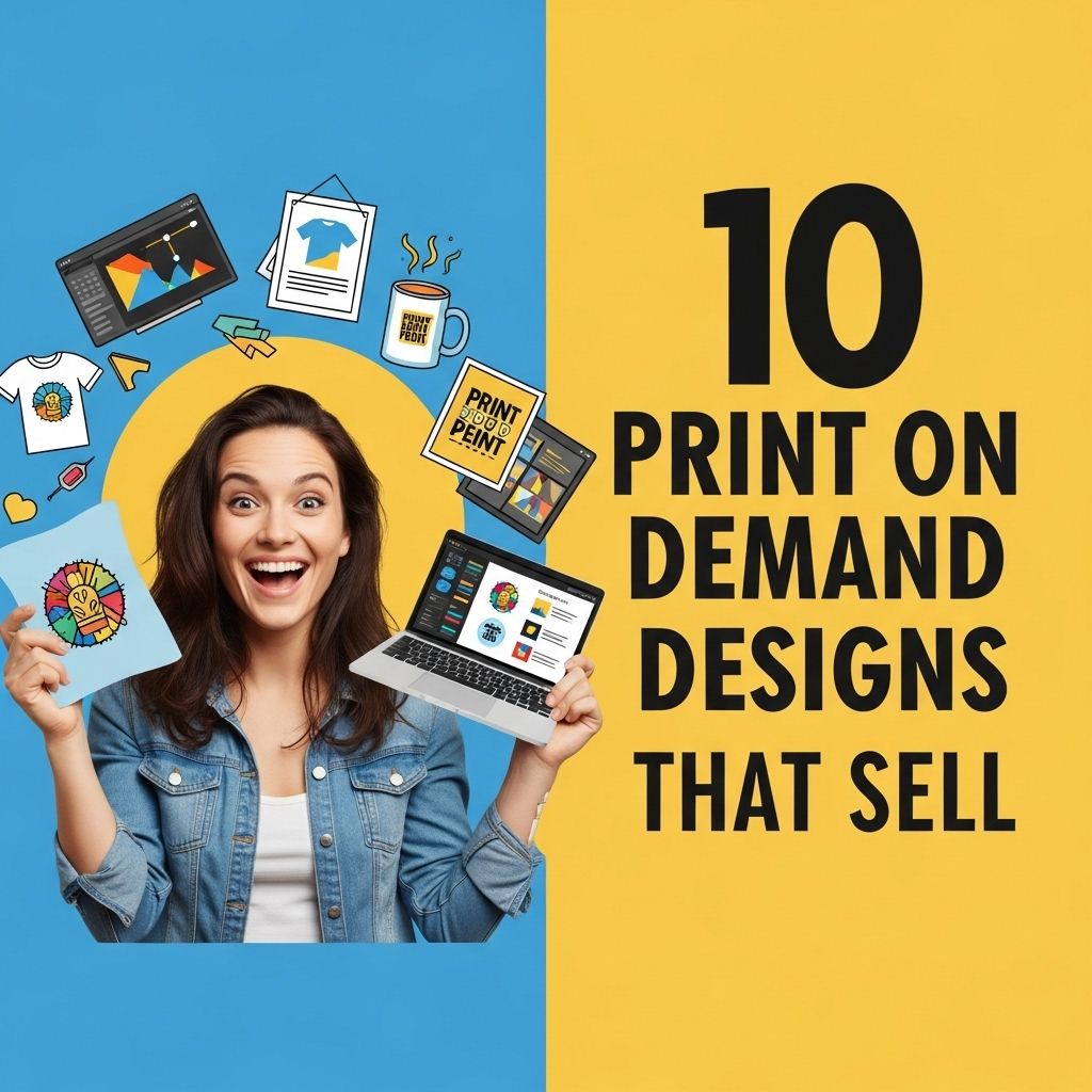 10 Best-Selling Print on Demand Designs - Graphic Eagle