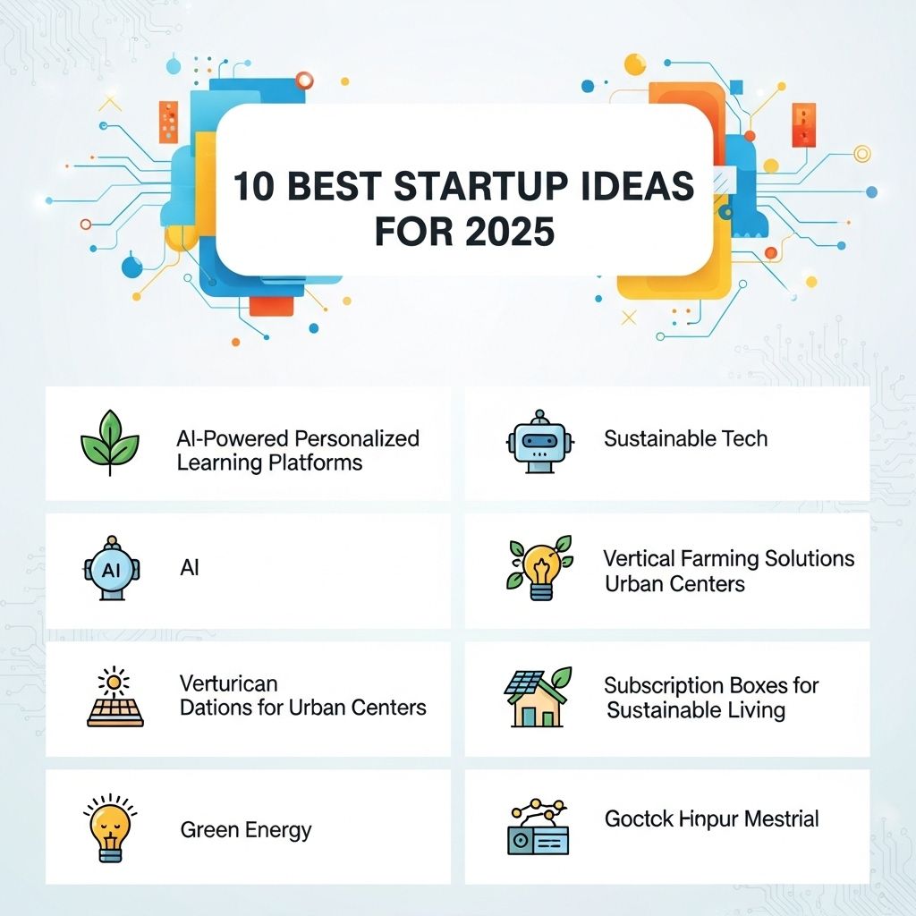 Top 10 Startup Ideas for 2025: Innovate Your Future - Graphic Eagle