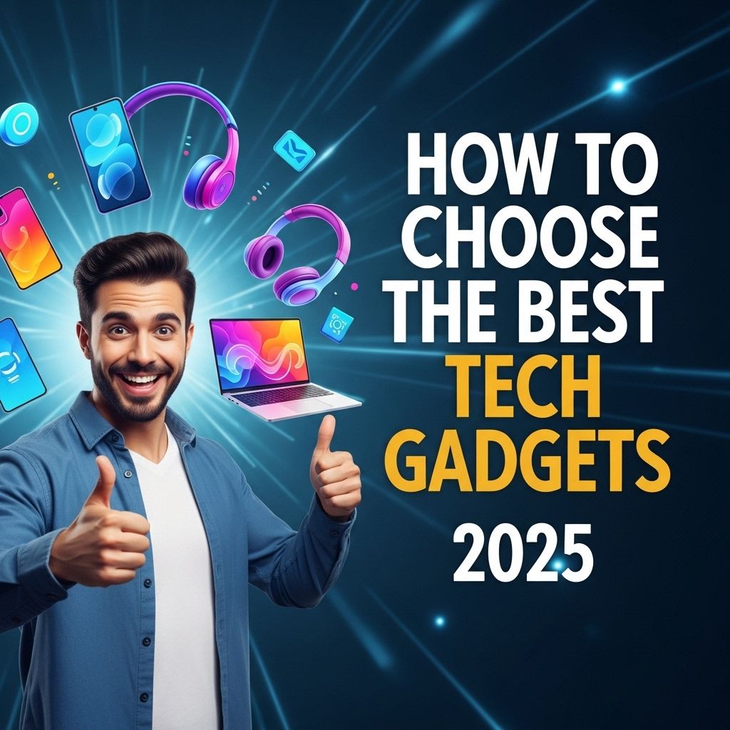 Choosing the Best Tech Gadgets in 2025 - Graphic Eagle