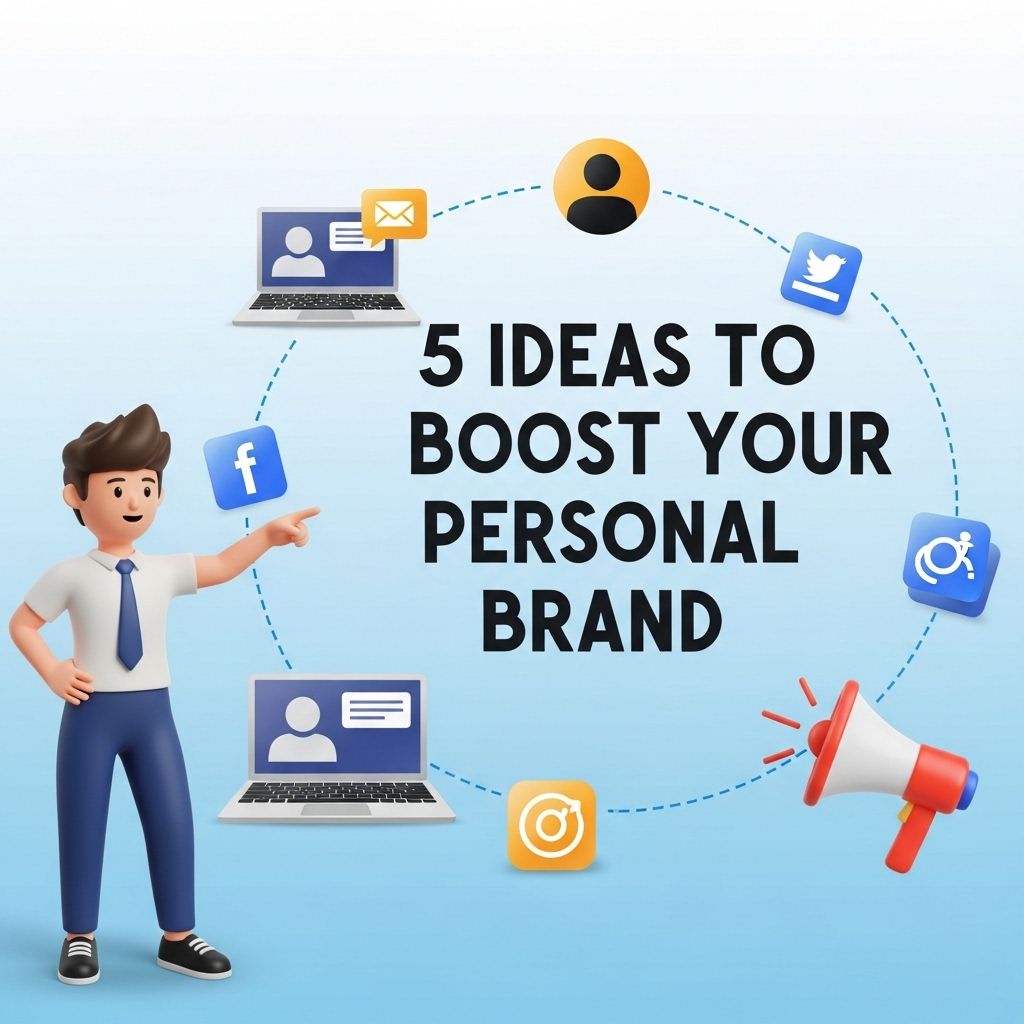 5 Powerful Ideas to Boost Your Personal Brand - Graphic Eagle