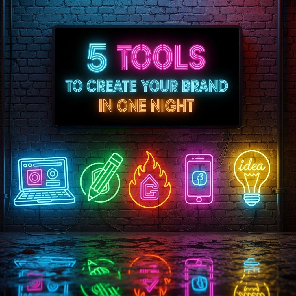 5 Tools to Build Your Brand Overnight - Graphic Eagle