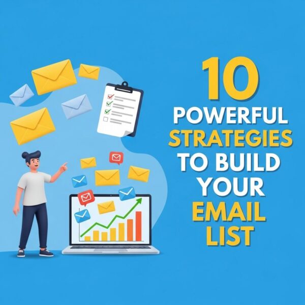 10 Powerful Strategies to Build Your Email List - Graphic Eagle