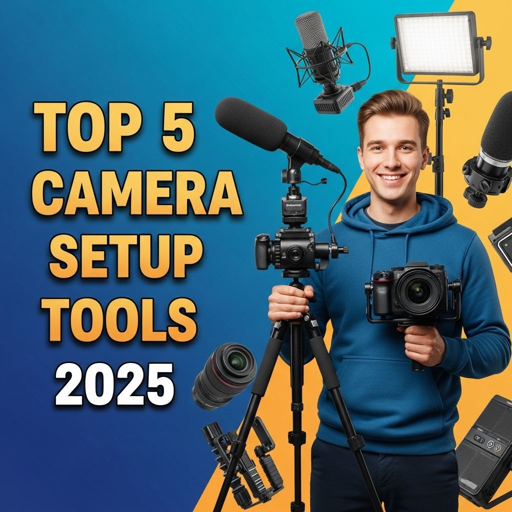 Essential Camera Setup Tools for 2025 - Graphic Eagle