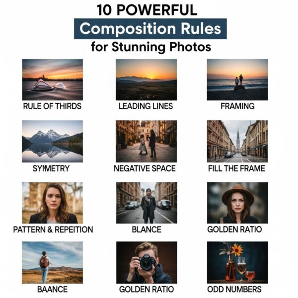 10 Powerful Composition Rules for Stunning Photos - Graphic Eagle