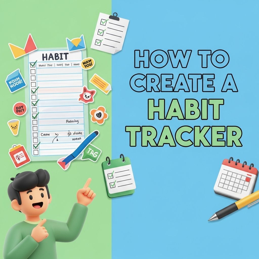Master Your Goals: How to Create a Habit Tracker - Graphic Eagle