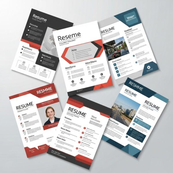 5 Creative Resume Templates That Stand Out - Graphic Eagle