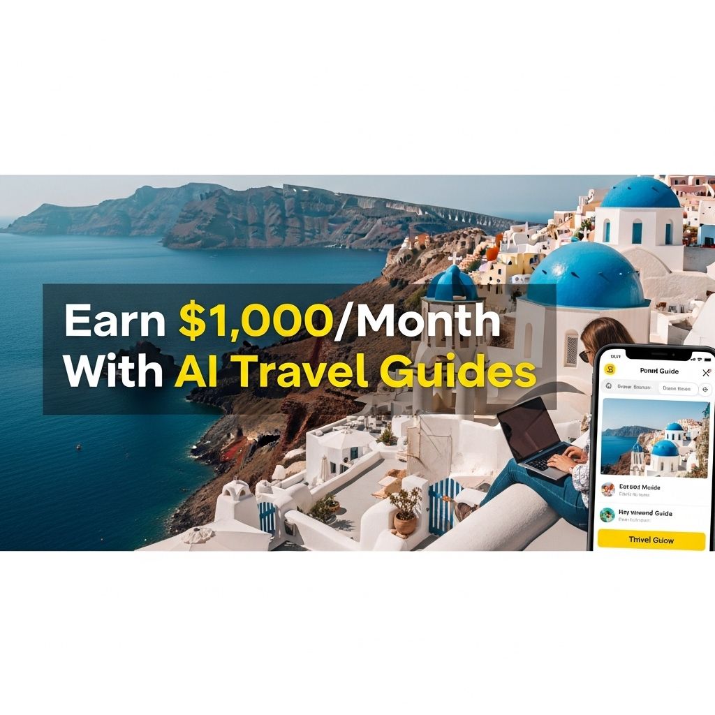Earn $1,000/Month Using AI Travel Guides - Graphic Eagle