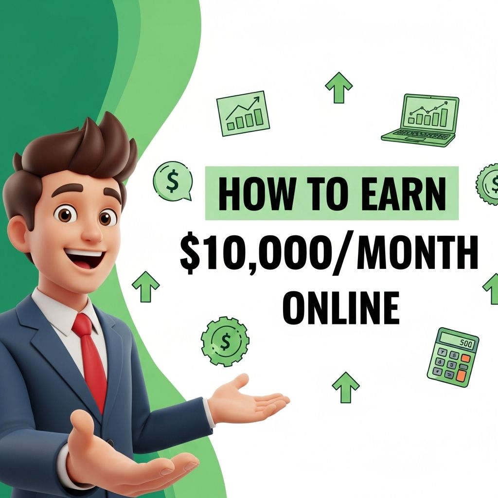 How to Earn $10,000/Month Online: Proven Strategies - Graphic Eagle