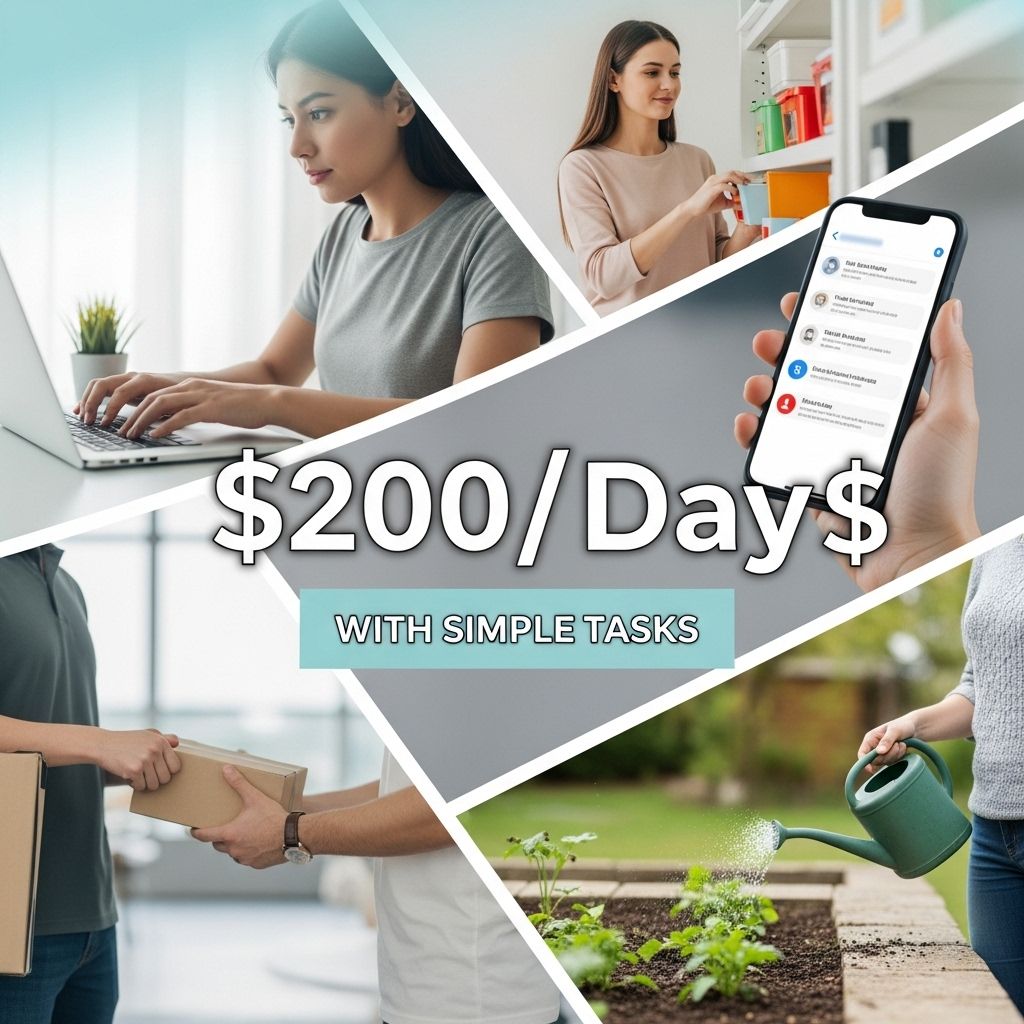 Earn $200 Daily with Simple Tasks - Graphic Eagle